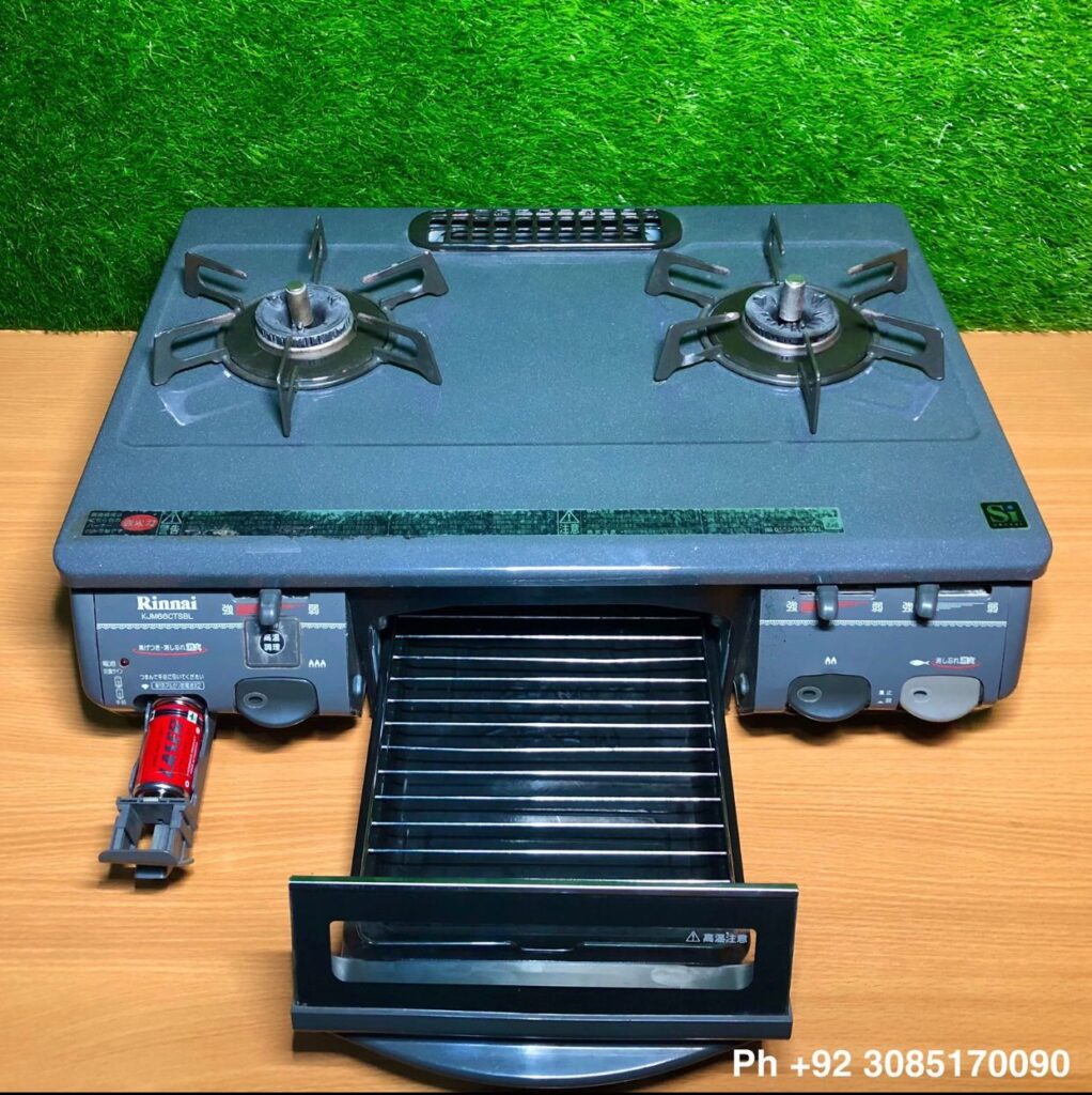 Japani Stove 2 Burner Non Stick Automatic Model | ST-013 – sespakistan